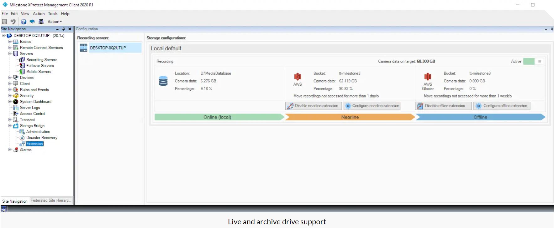 Tiger Storage Bridge for Milestone XProtect - Uniqmac Technologies